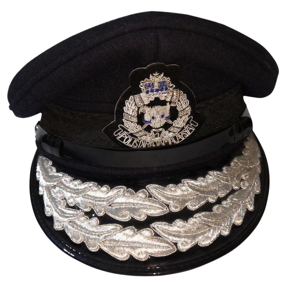 Goodhand Embroidery, Malaysian Police Commissioner's Cap, Malaysian ...